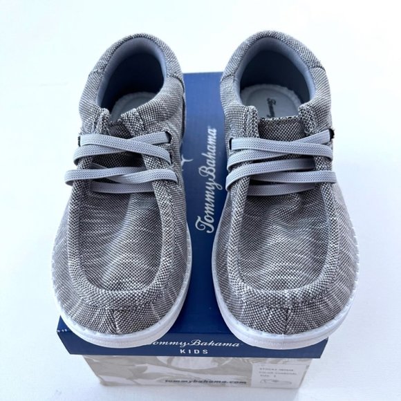 Tommy Bahama | Shoes | Tommy Bahama Boys Hey Duded Shoes Charcoal ...